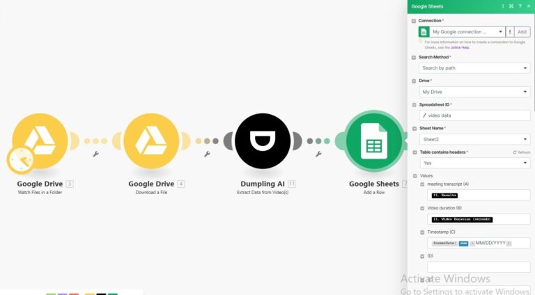 How to Extract Data from Videos Using Dumpling AI and Make.com